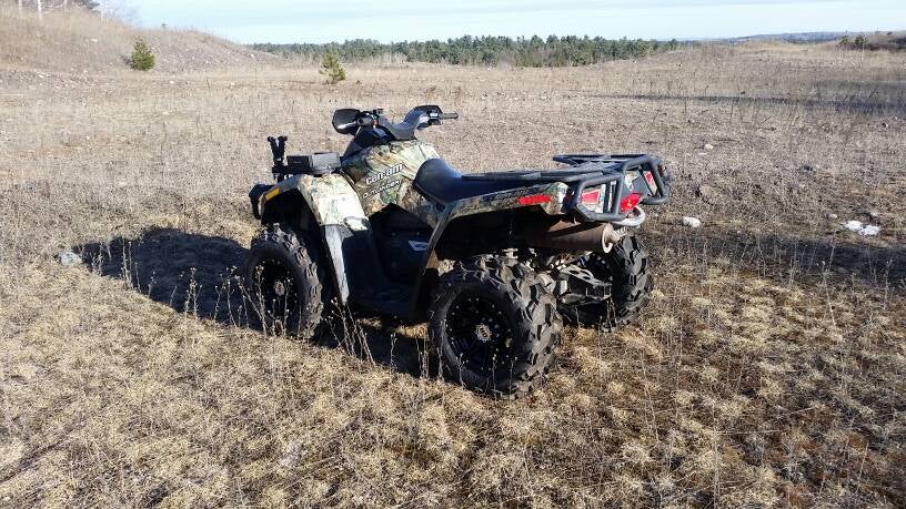 Sti Outback Xt tires and rims review | Can-Am ATV Forum