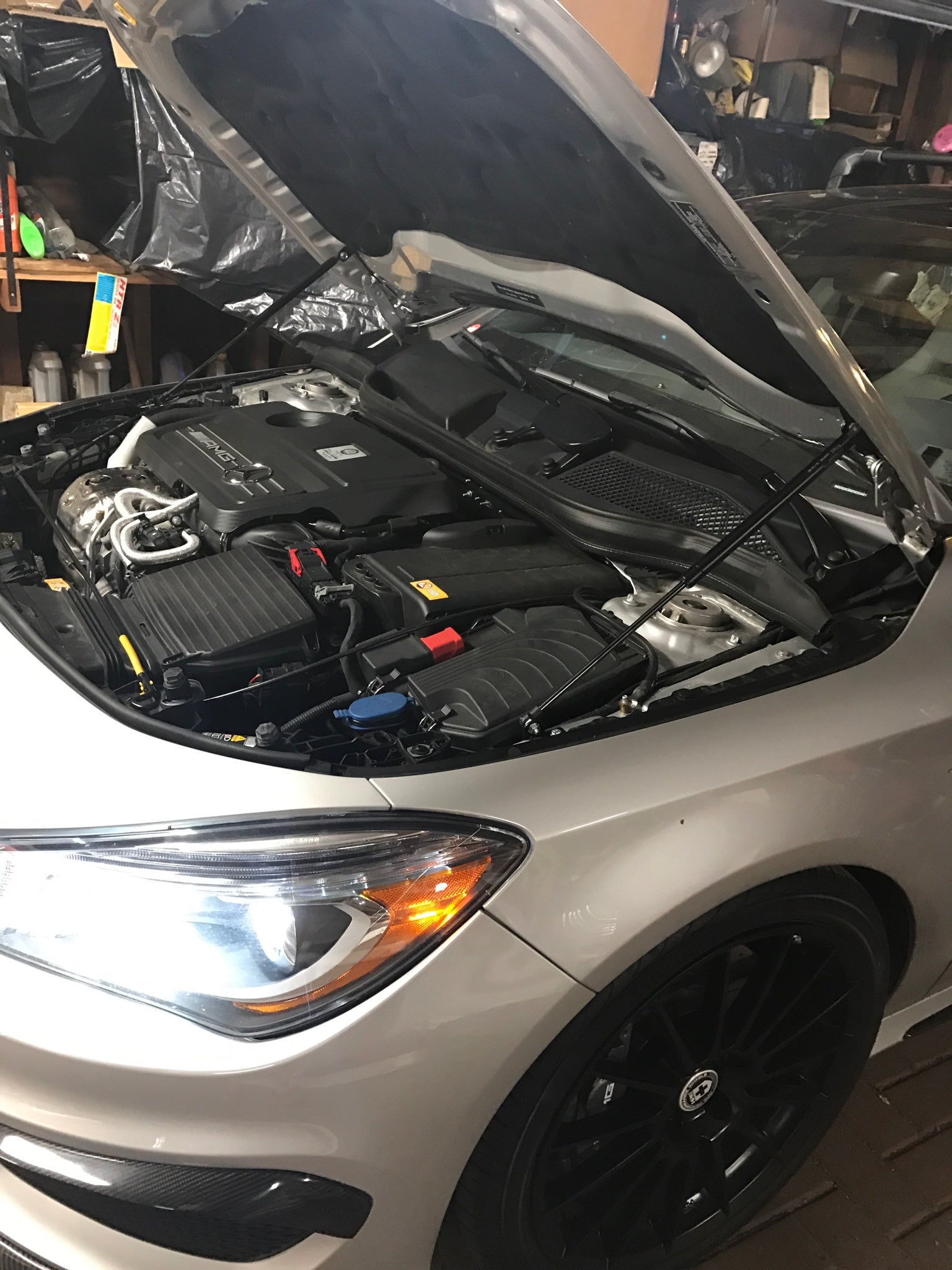 Hood lifters | Mercedes CLA Forum
