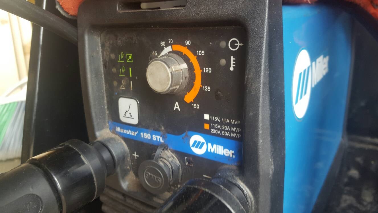 Maxstar 150 STL - Weak or no arc, flashing power LED | WeldingWeb ...