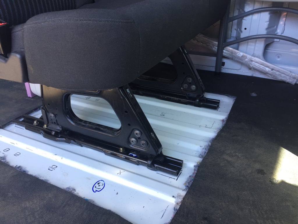 Transit 250 Medium Roof- Rear Two bench seat install | Ford Transit USA ...