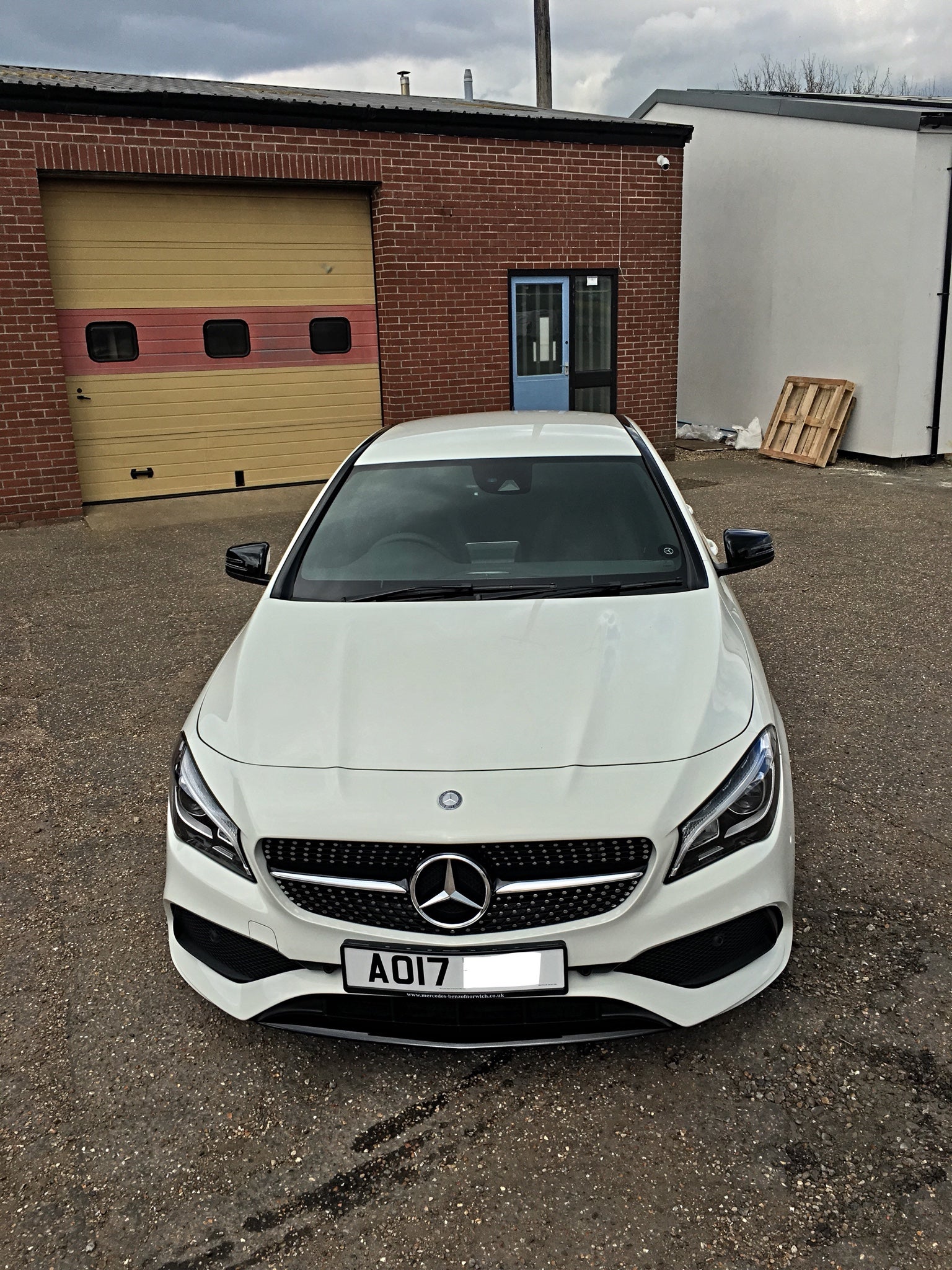 17 plate Merc CLA AMG-Line | Detailing World Forum