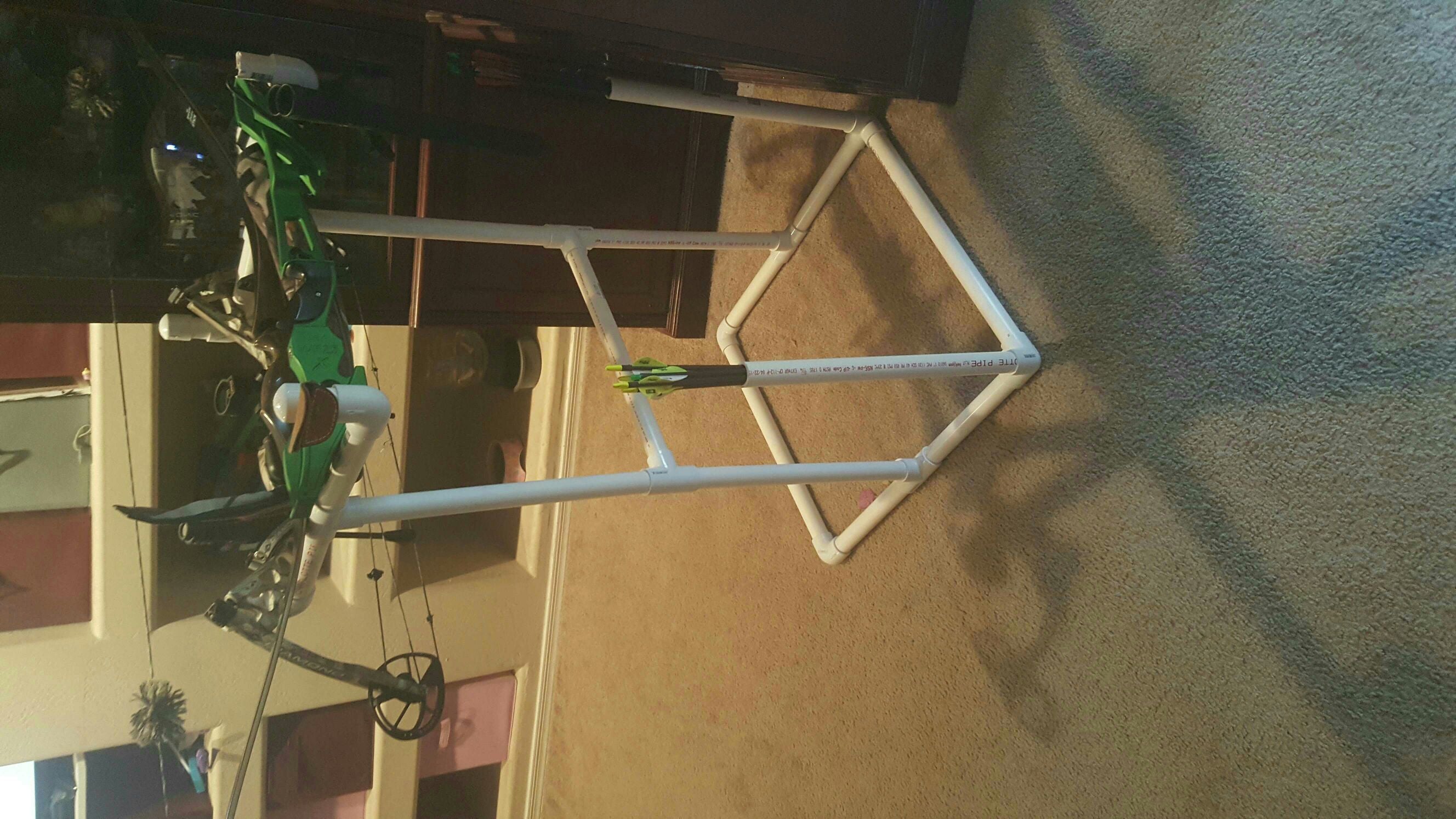 Show your PVC bow and arrow holder....mainly outside! | Archery Talk Forum