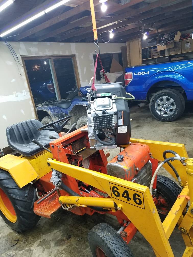 1974 Case 646 PREDATOR 22hp 670cc conversion SUCCESS!!! | Case Colt ...