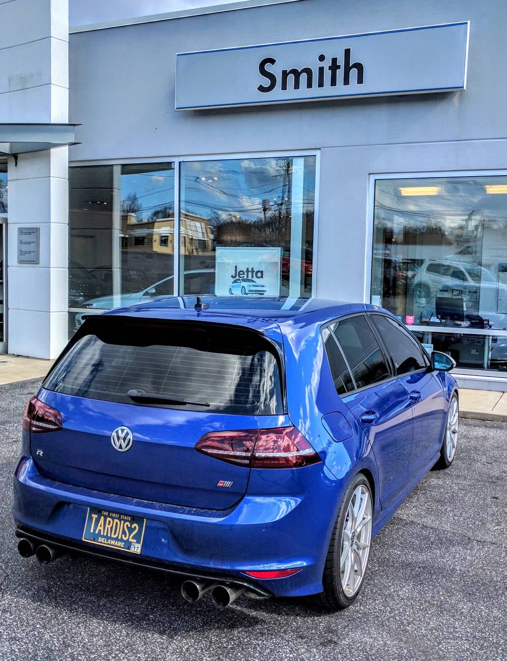 Black/Lapiz Blue Mk7 Golf R Picture Thread | Page 5 | VW Vortex ...