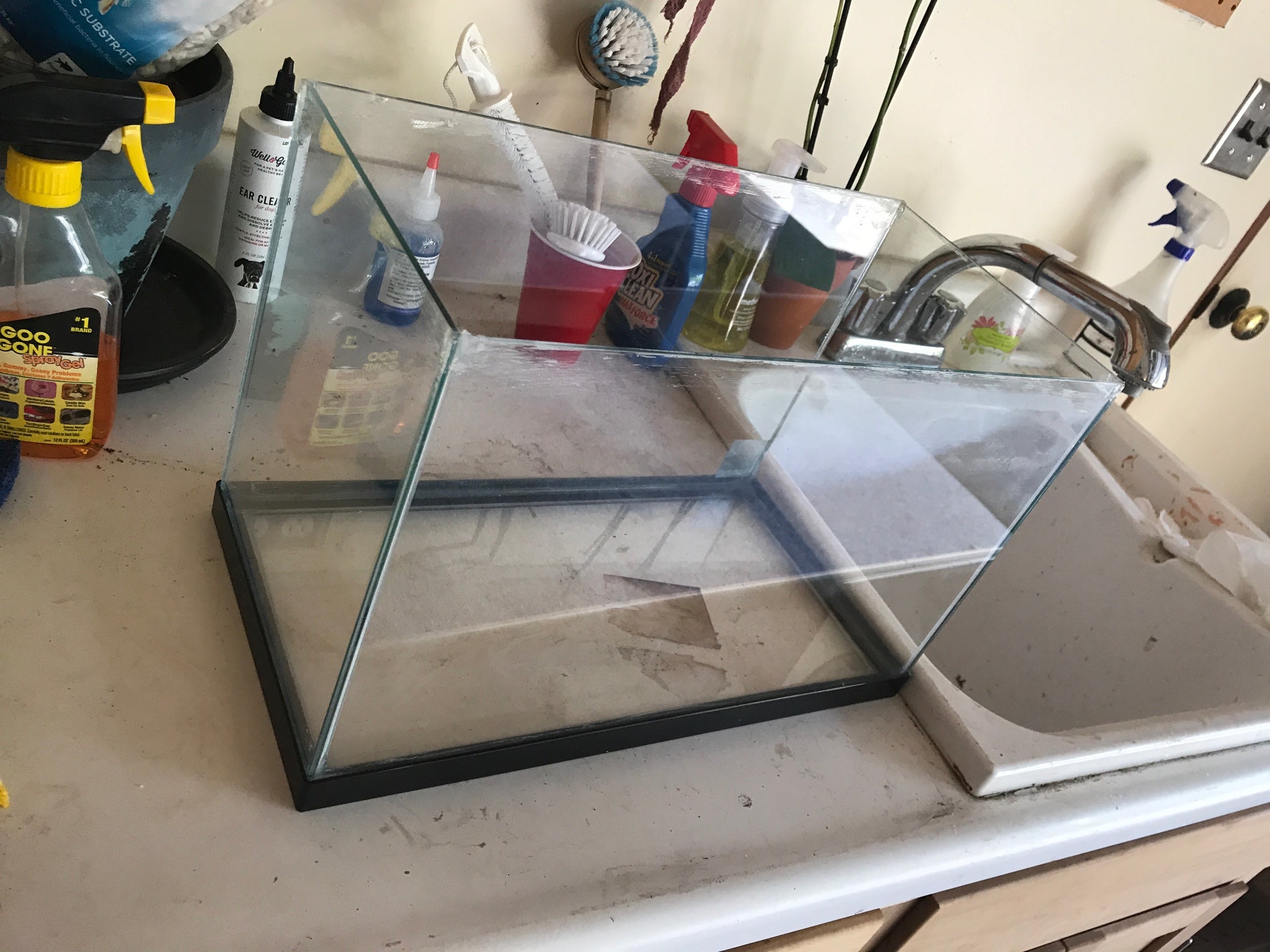 Step By Step How To: De-Rim an Aquarium *Update* how to add a lid | The ...