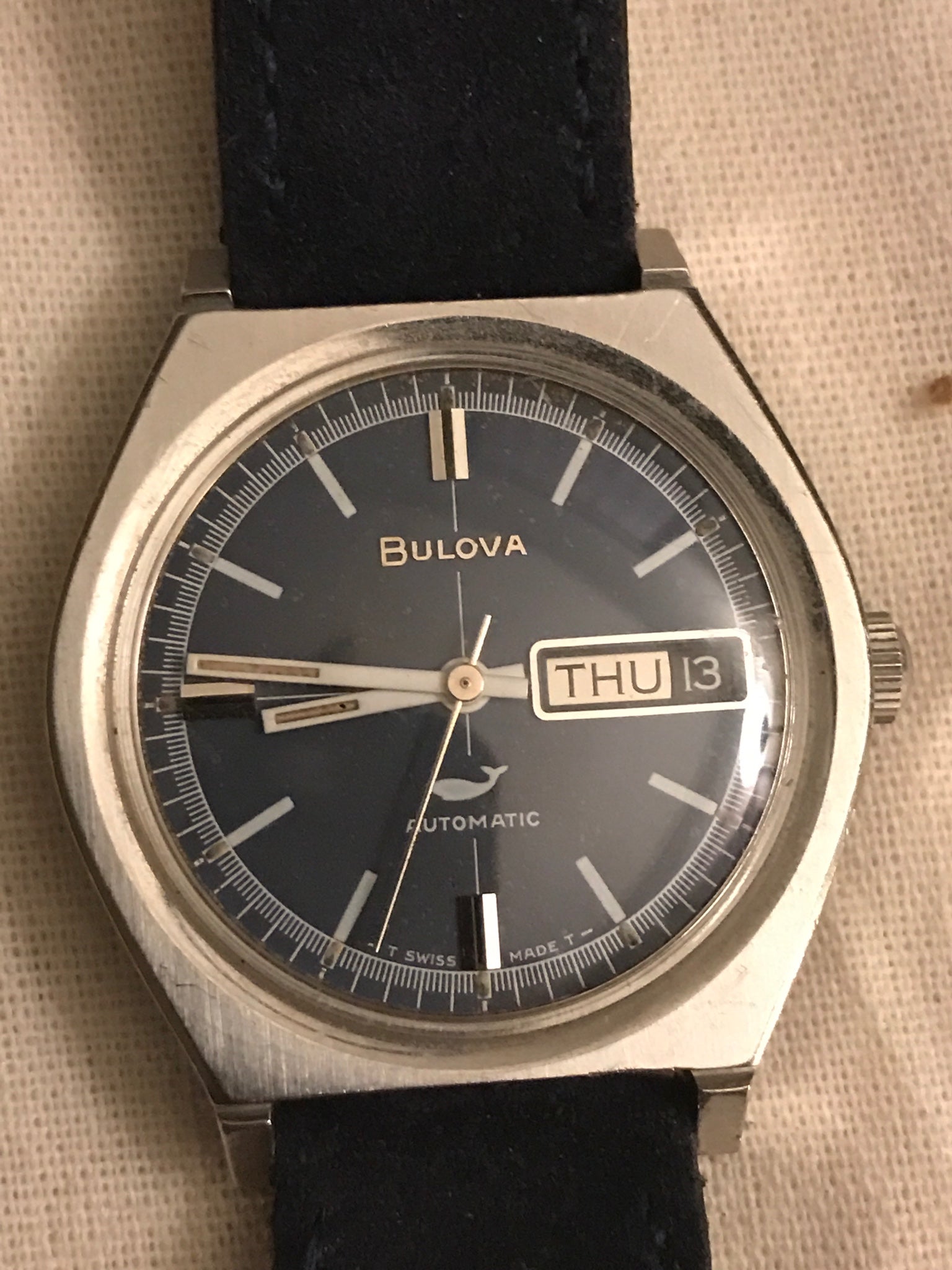 FS: Bulova Golden Clipper Blue Dial | WatchUSeek Watch Forums
