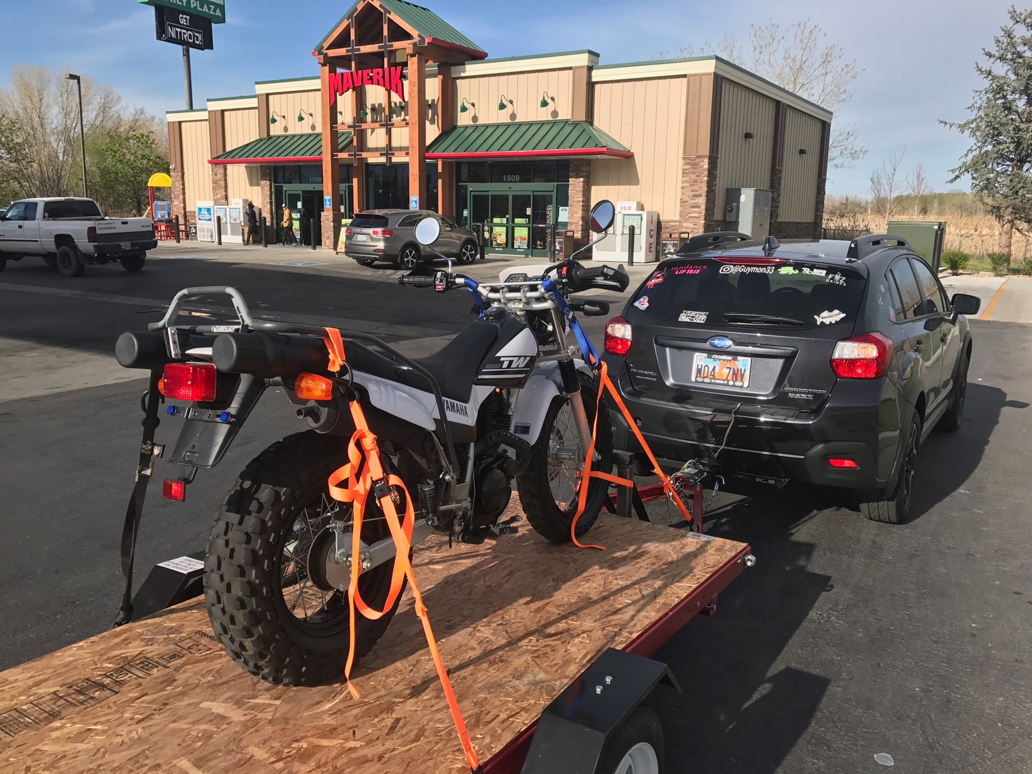 Any tall riders on a TW200? | TW200 Forum