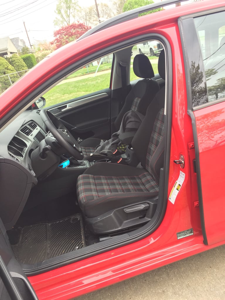 GTI plaid seats in a GSW | VW Vortex - Volkswagen Forum