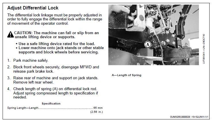 1026R Parking Brake Adjustment? | Green Tractor Talk