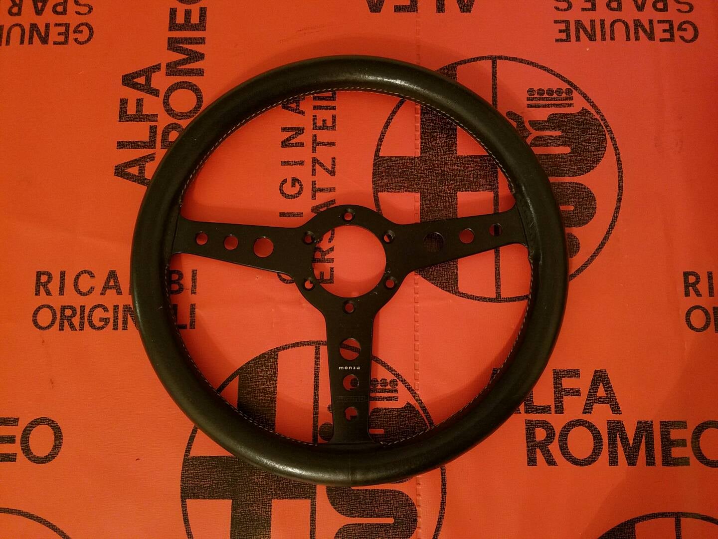 For Sale - Vintage Momo Monza steering wheel | Alfa Romeo Forums