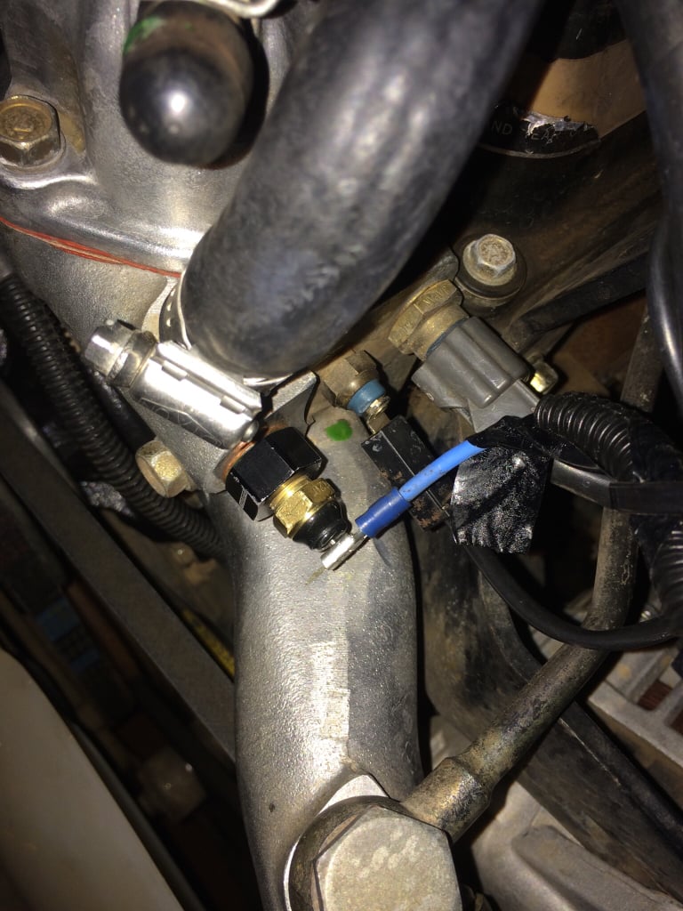 TD42 Best place for VDO water temp sender unit | Patrol 4x4 - Nissan ...