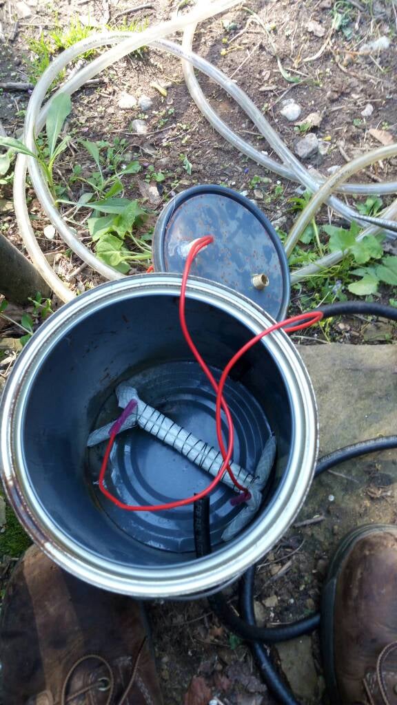 paint can evap smoker. | Pirate 4x4