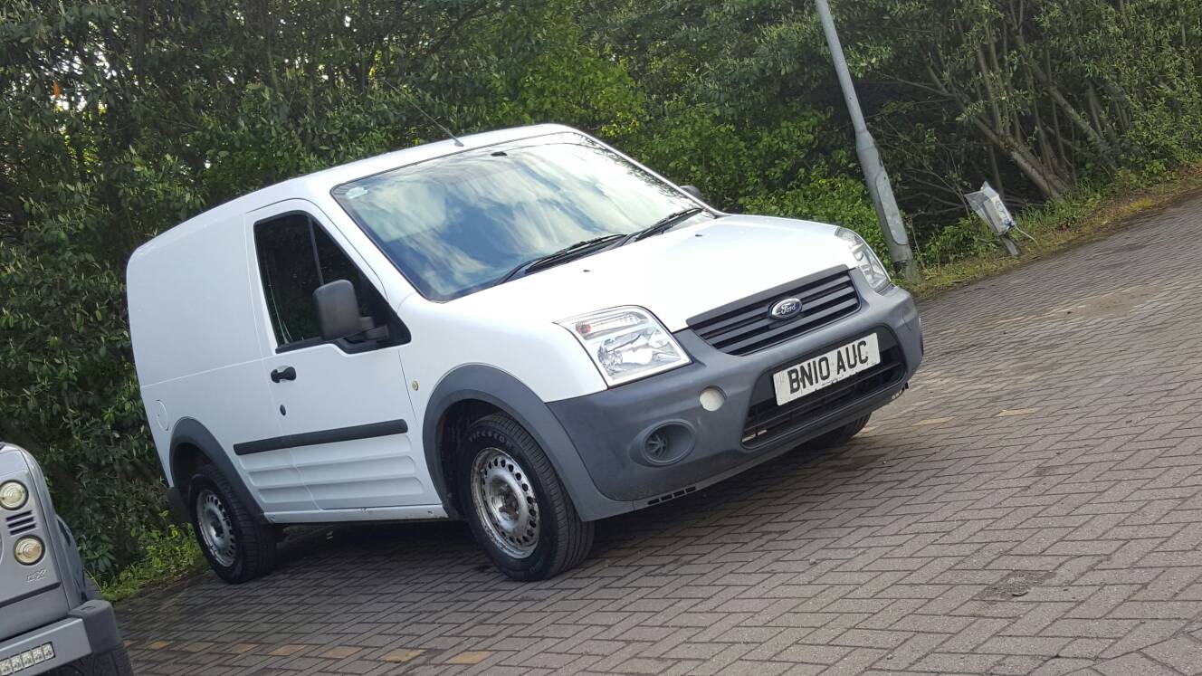 White transit van polishing | Detailing World Forum