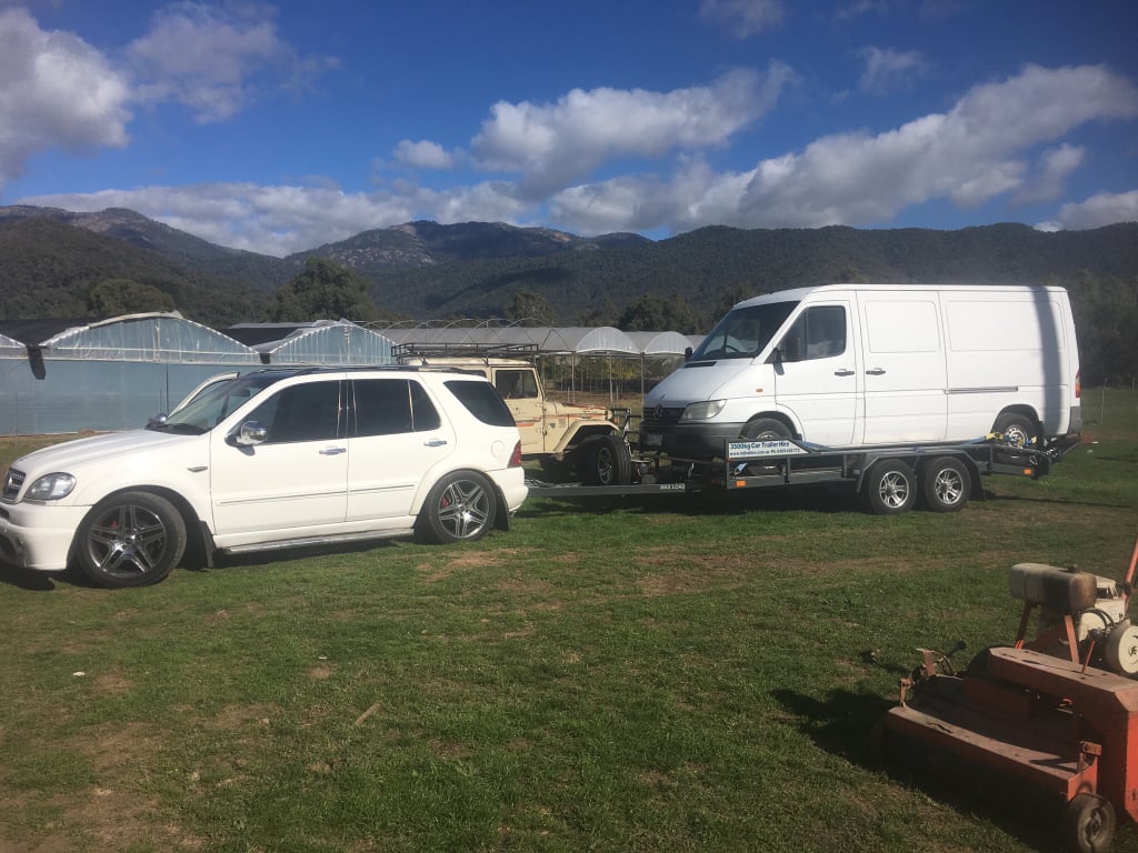 Towing with my W163 ML 500 | Mercedes-Benz Forum