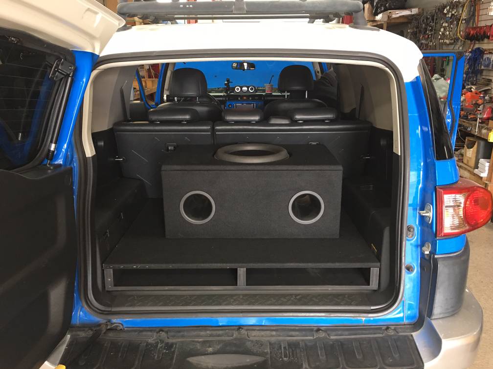 Lets see your custom sub boxes! | Page 2 | Toyota FJ Cruiser Forum