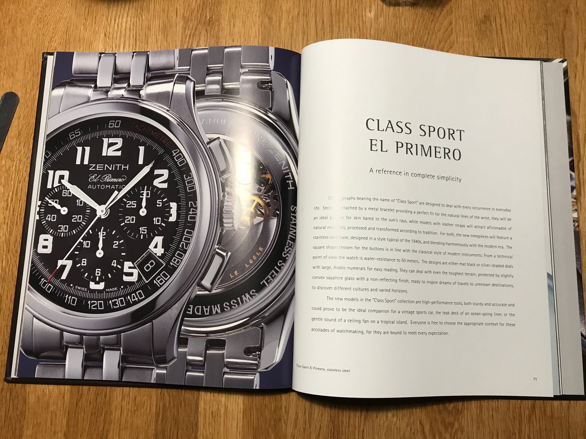 Zenith Class Sport new owner. | WatchUSeek Watch Forums