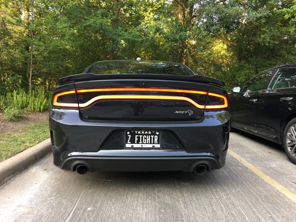 Custom License plate | SRT Hellcat Forum