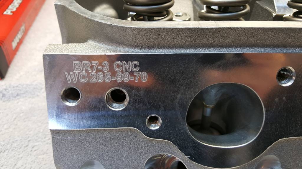My west coast cylinder heads - cnc ported brodix BR7-3s showed up today ...
