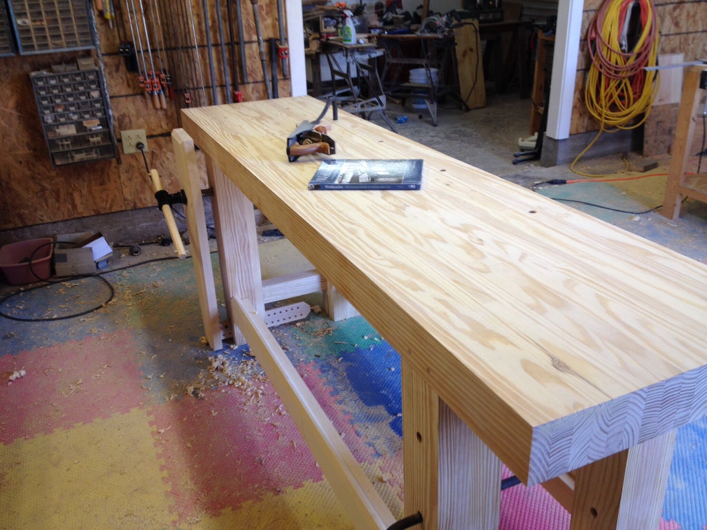 Cross laminated timber workbench top | Woodworking Talk