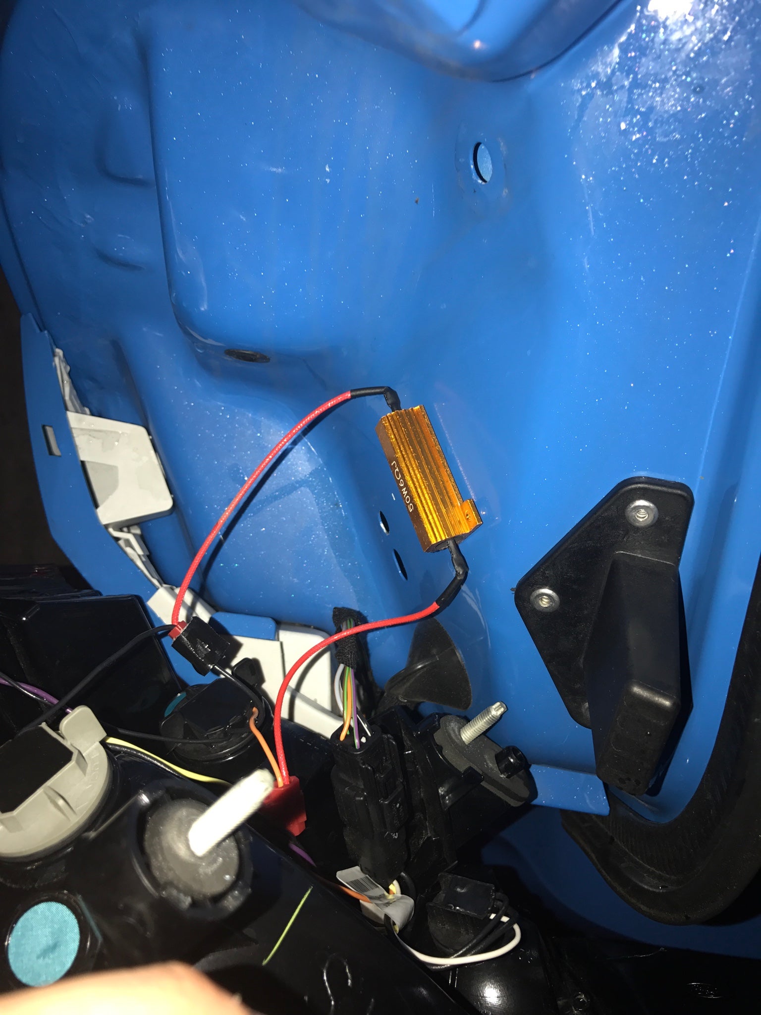Mounting Resistors for Rear Turn Signal LEDs | Ford Focus RS Forum
