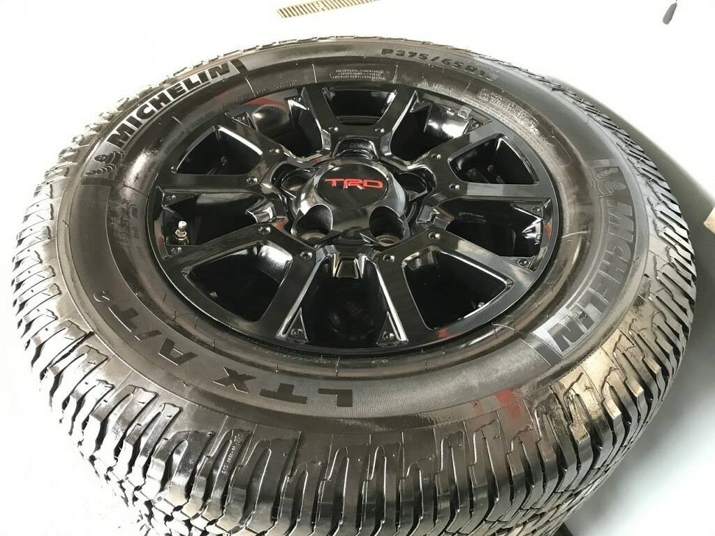 Toyota TRD Pro Wheels 18', Michelin LTX AT2 Tires & Sensors | Toyota ...
