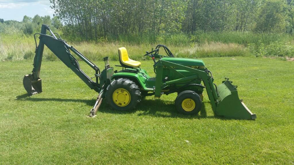 400 Brantley backhoe - correct hydraulic oil, want to add filter set-up ...