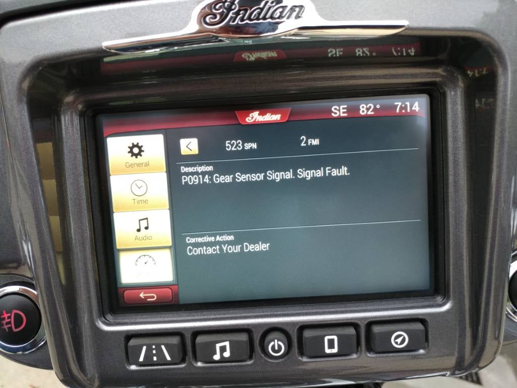 My first code P0914 | Indian Motorcycle Forum