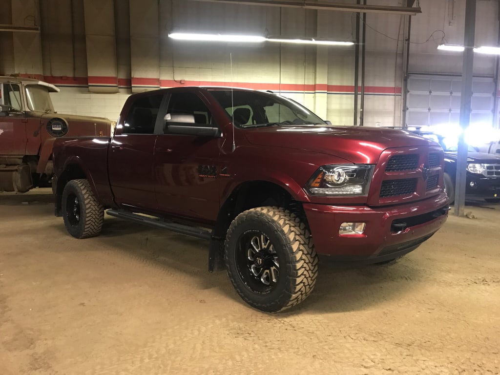 Post up pics of your delmonico red trucks | Page 5 | Cummins Diesel Forum