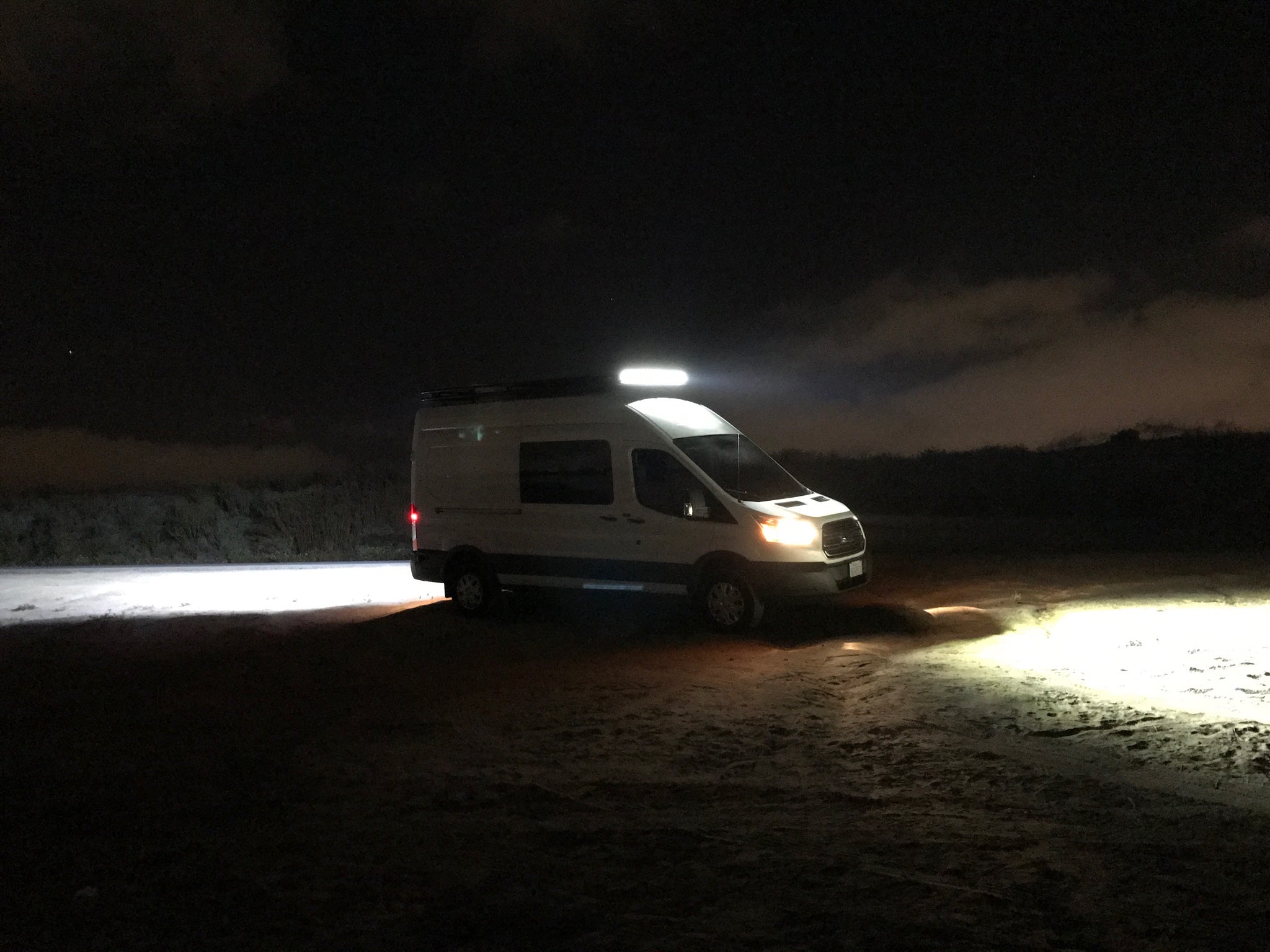 Anyone install a giant light bar on top of the van? | Ford Transit USA ...