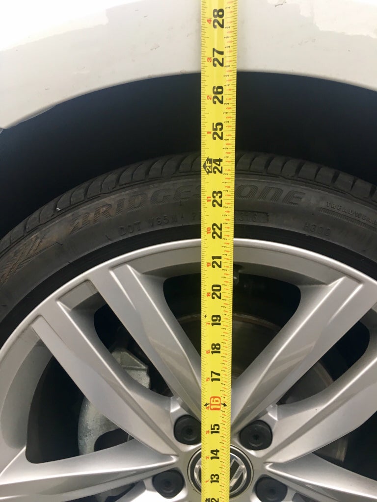 Stock ride height? Can someone measure please? | VW Vortex - Volkswagen ...