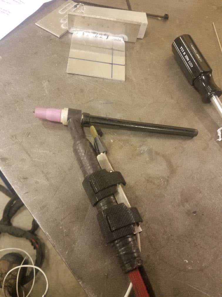 New TIG BUTTON Video Demo On Miller Dynasty DX