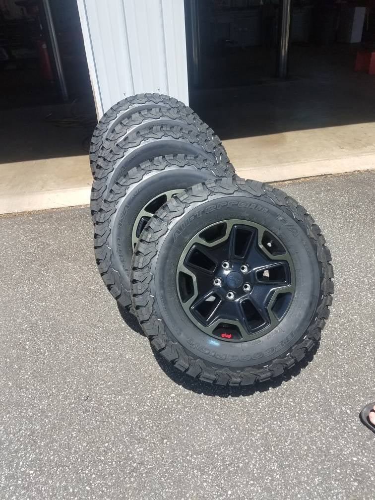 Custom Painted Rubicon Wheels | Jeep Wrangler Forum