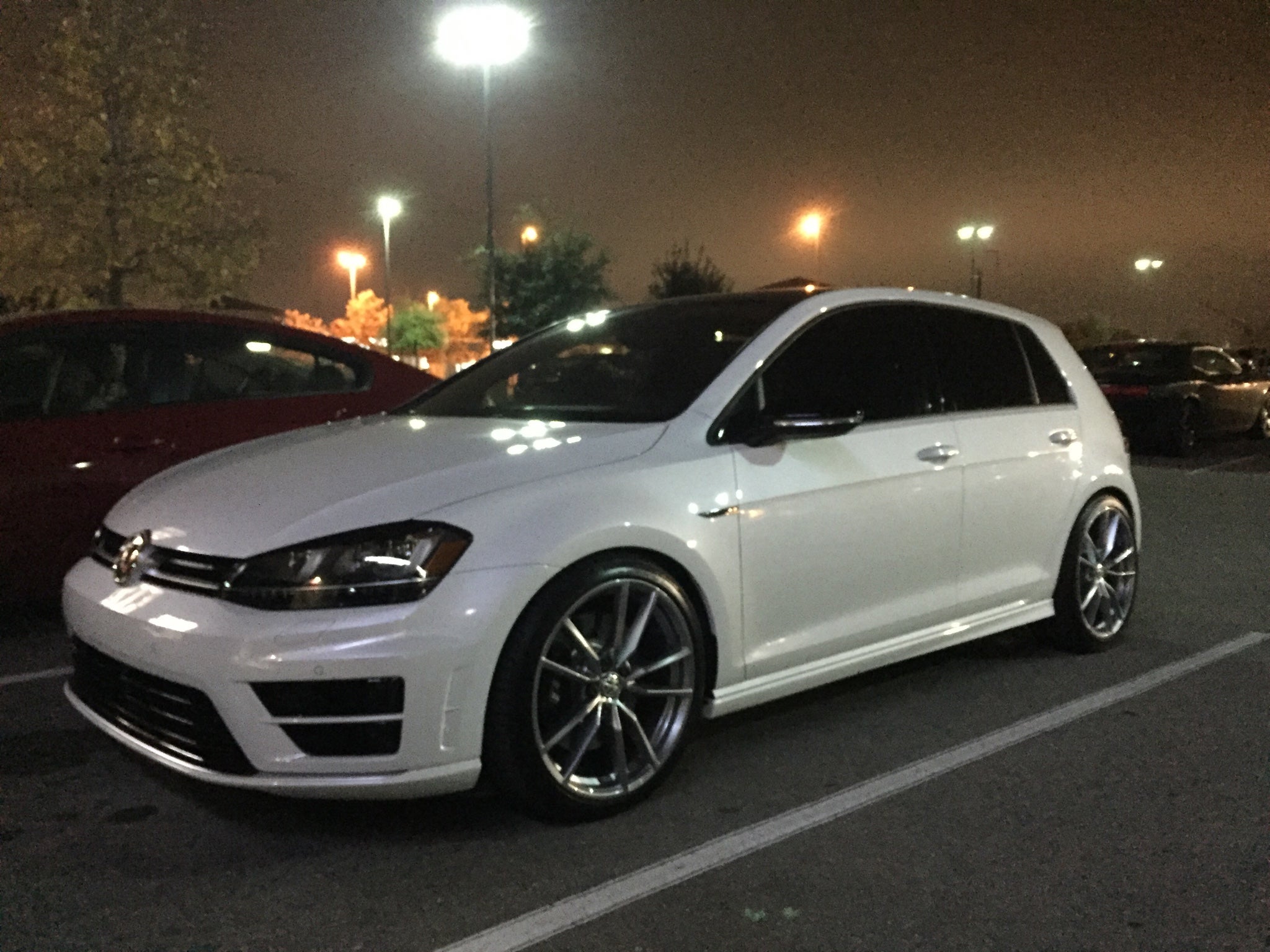 Pretoria wheels + ECS flush kit for golf r + eibach pro springs | VW ...