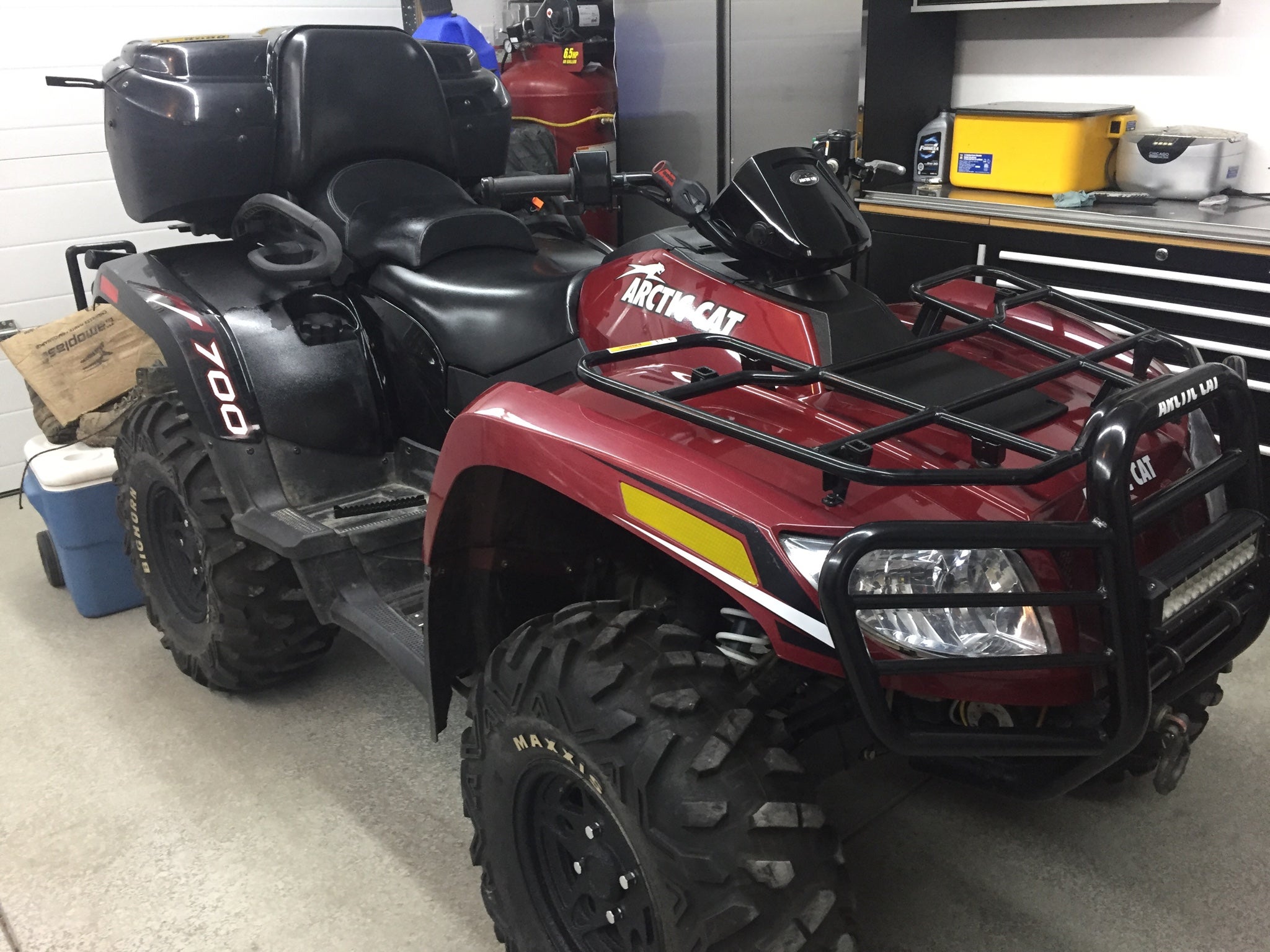 2017 alterra 500 TRV rear cargo box | Arctic Chat : Arctic Cat Forum