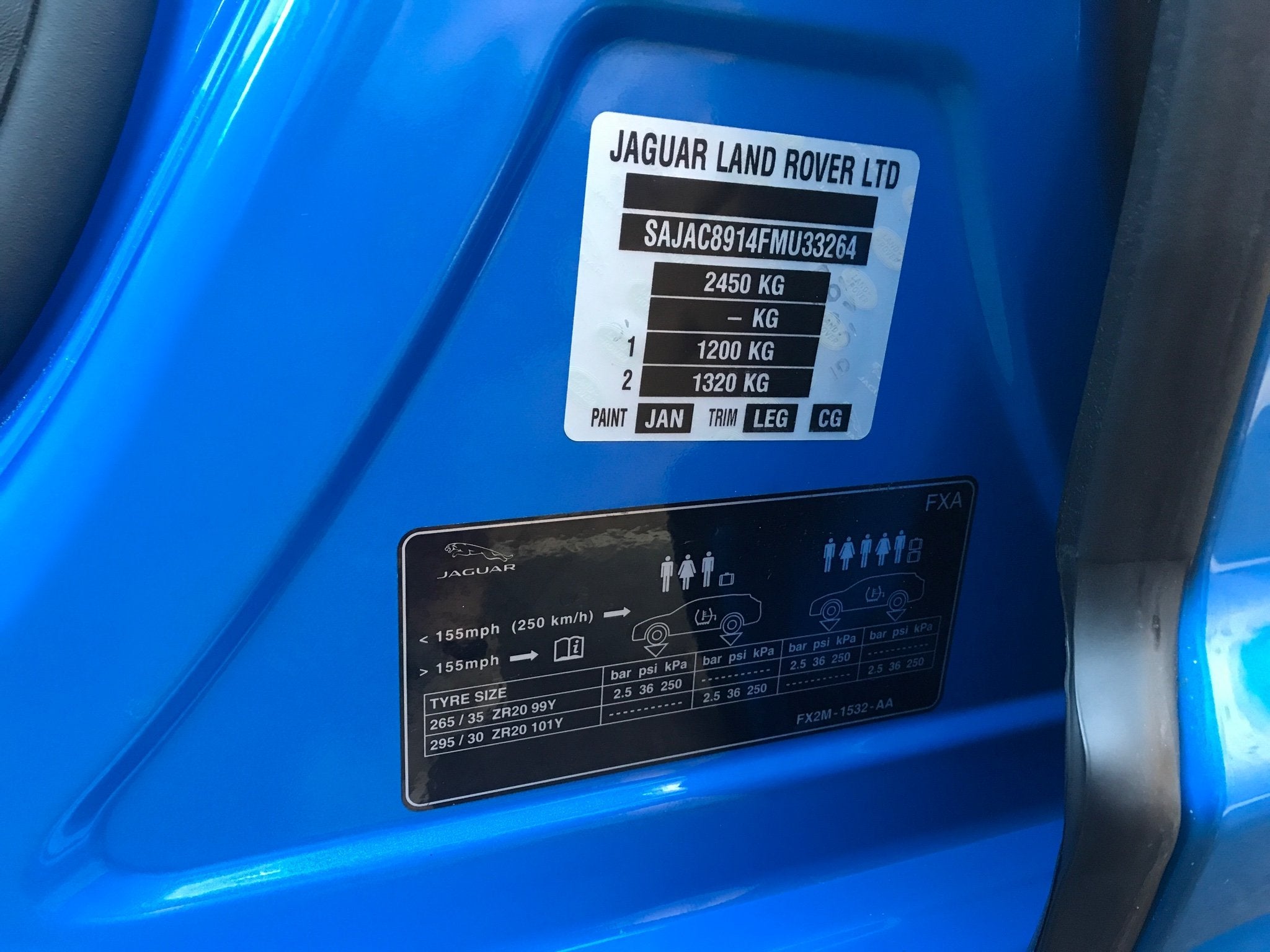 Paint code.... | Jaguar Forum