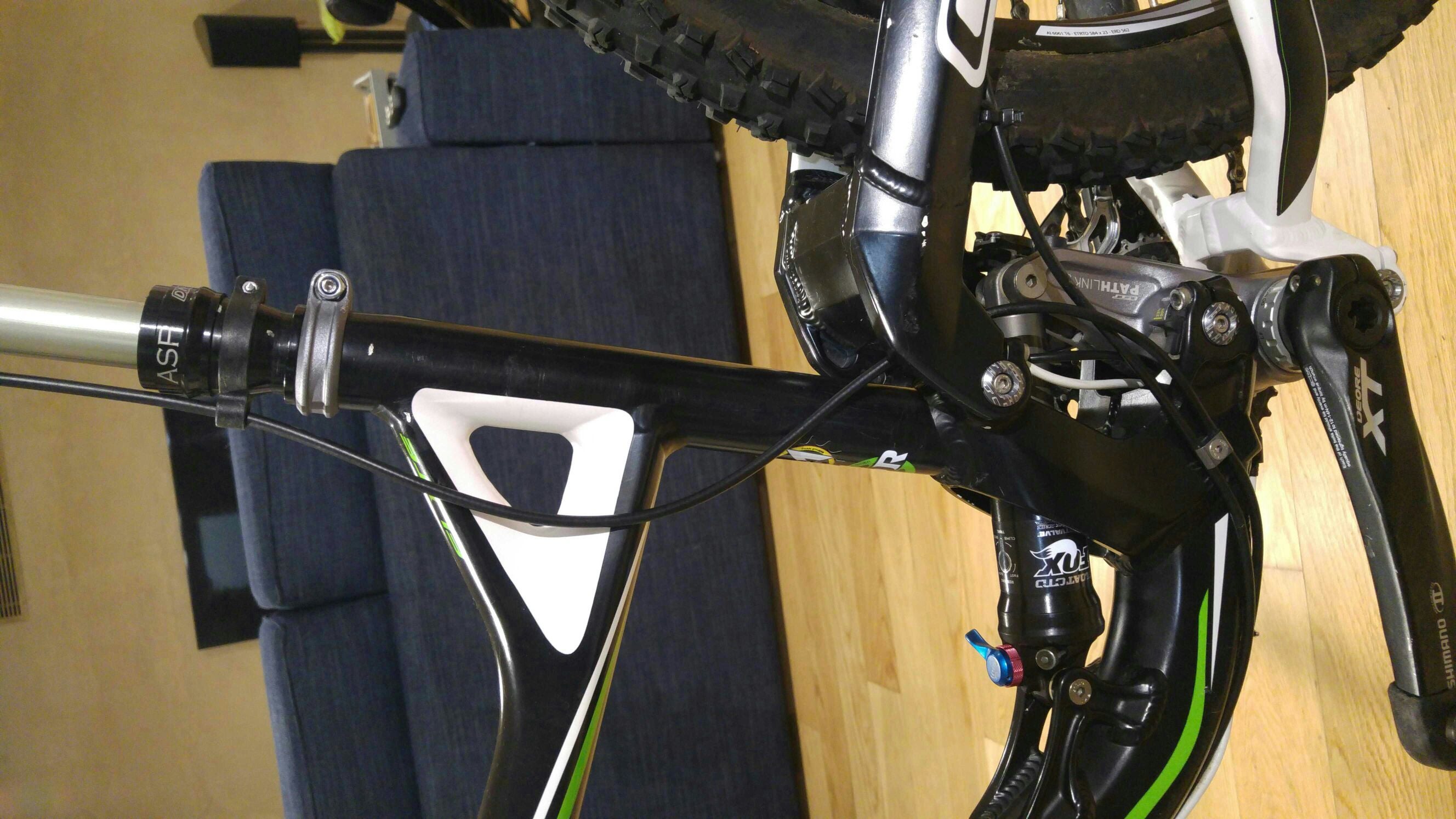 2011 GT Sensor 3.0 + external dropper post cable routing? | Mountain ...
