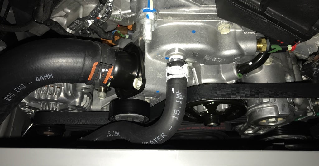 Adding Hellcat oil cooler | LX Forums Forum