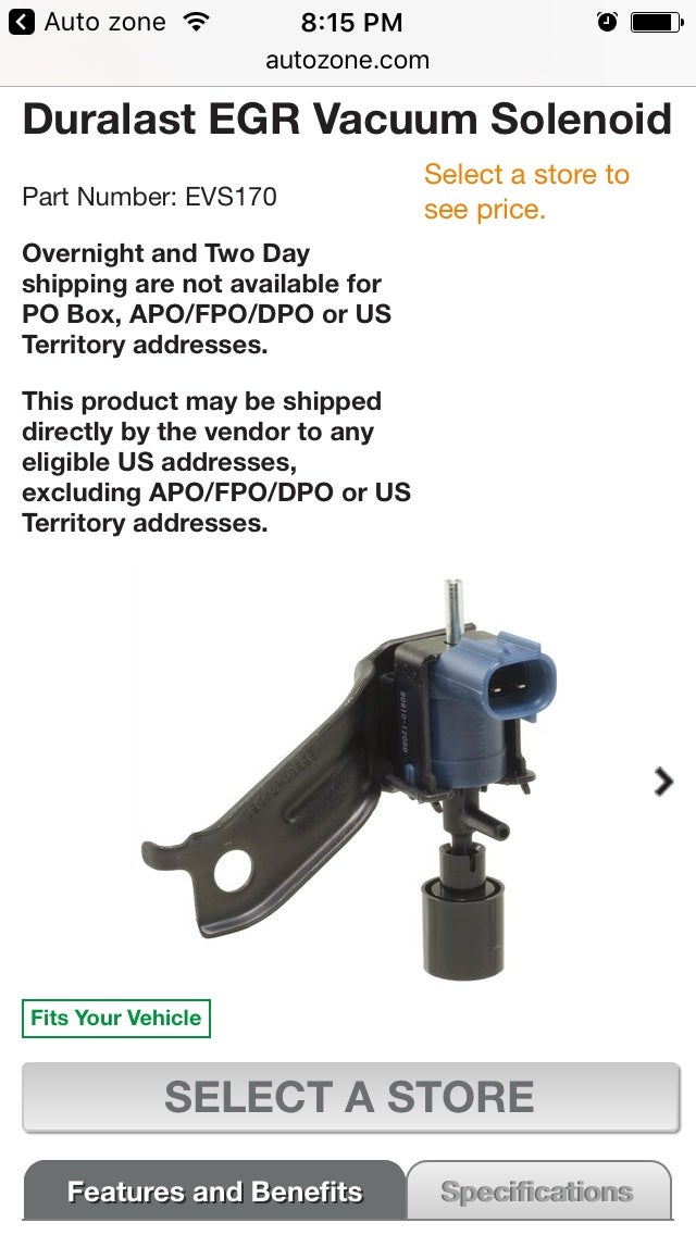 EGR valve error code problem | Toyota Nation Forum