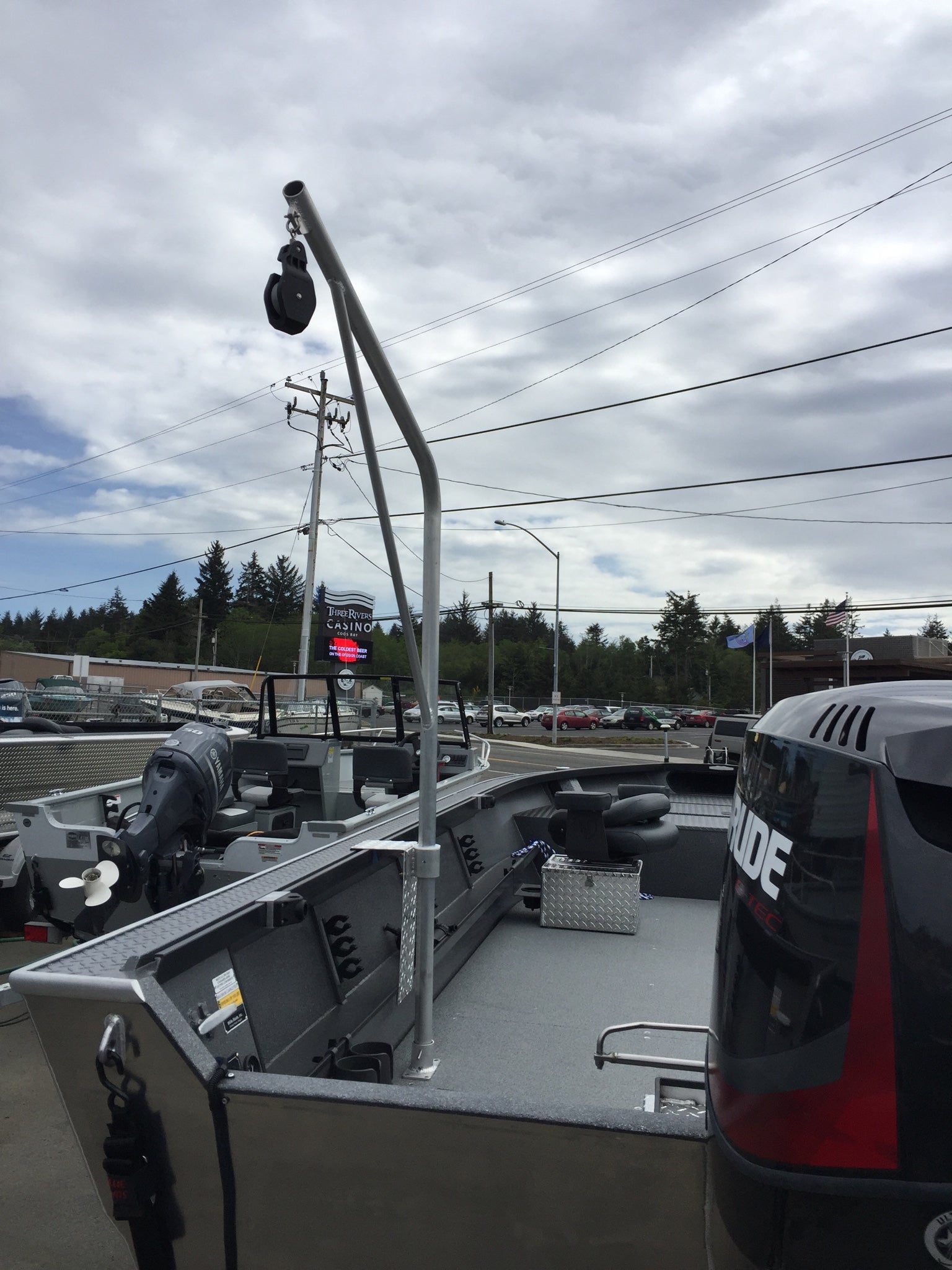 Folbe Crab Davit | IFish Fishing Forum