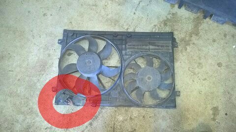 MKV R32 Radiator fan replacement DIY. | VW Vortex - Volkswagen Forum