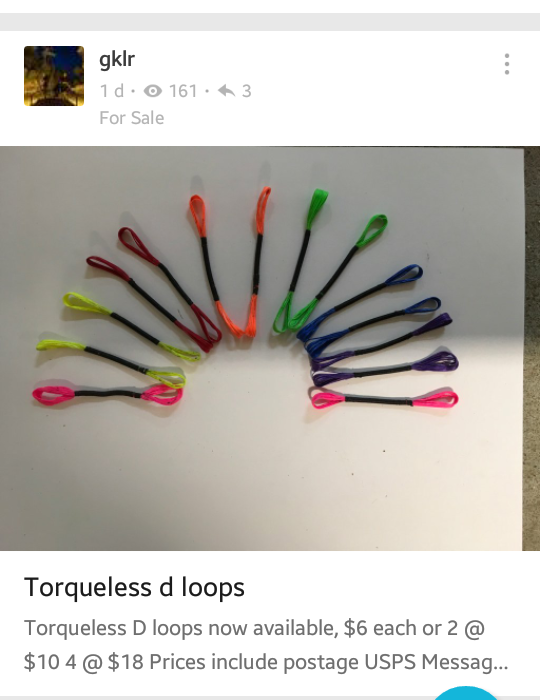 Torqueless dloop | Archery Talk Forum