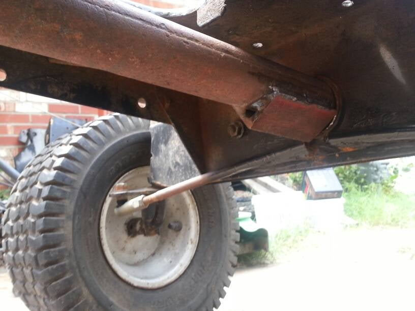 Small homemade utility trailer | My Tractor Forum