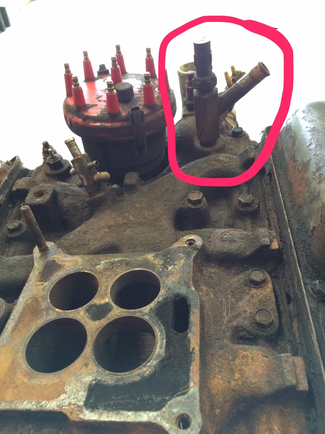 How to plumb a 351w intake???? | Bronco Forum - Full Size Ford Bronco Forum