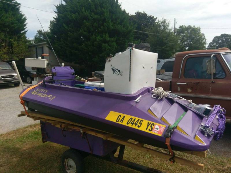 Beavertail Final Attack layout boat conversion to water jet | Duck ...