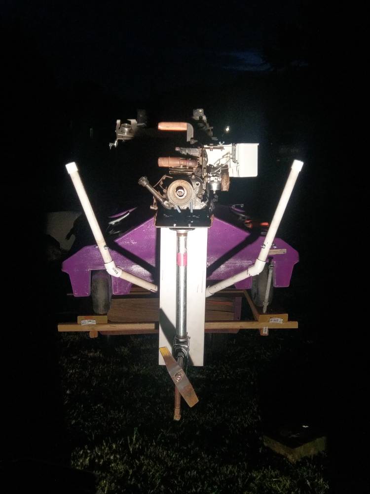 Beavertail Final Attack layout boat conversion to water jet | Duck ...