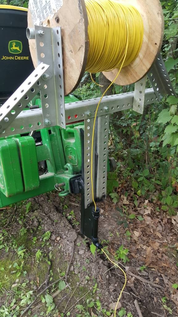 Homemade cable plow | My Tractor Forum