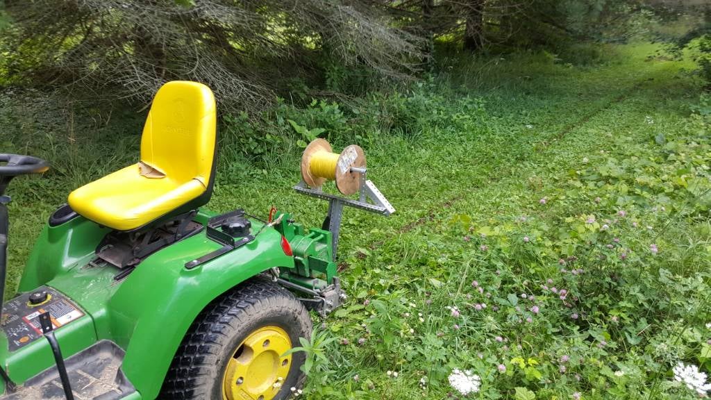 Homemade cable plow | My Tractor Forum