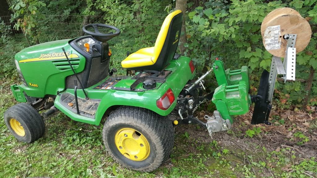 Homemade cable plow | My Tractor Forum