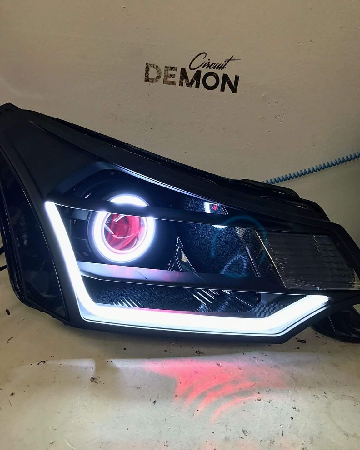 Ford focus mk2 custom headlights store