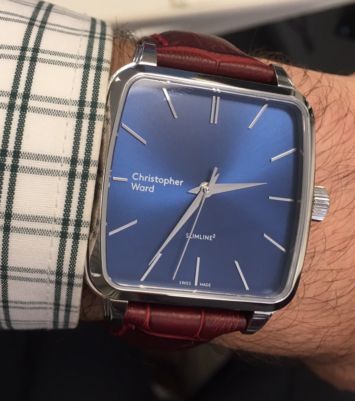 Christopher Ward Slimline Square | WatchUSeek Watch Forums